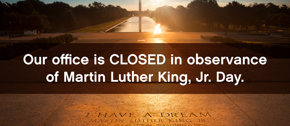 Office Closed - MLK Day - NC REALTORS® Office Closed - MLK Day - NC REALTORS®